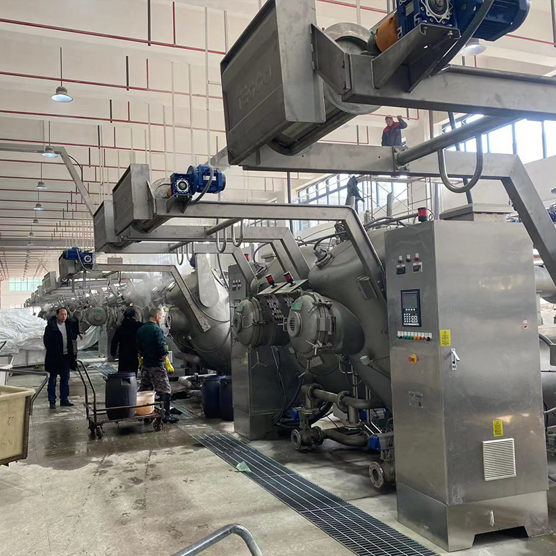 TEC's Comprehensive Range of Dyeing and Finishing Machinery